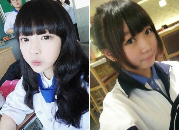 中国・韓国の女子高生、自撮り（体操服） - ポッカキットポッカキット