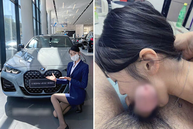 【流出】bmwの美人店員さん、車を売るために客とセ クスこれは羨ましすぎる ポッカキットポッカキット