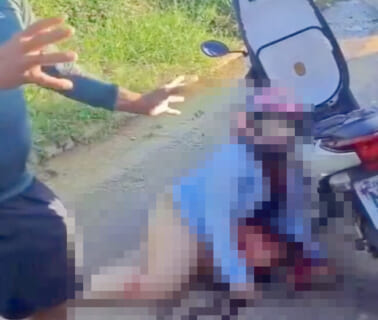 【閲覧注意】子供達が強化ワイヤーで凧遊び ⇒ そこを通った女性ライダーが…（動画あり）