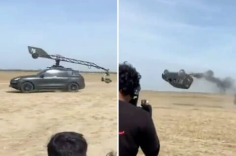【閲覧注意】アクション映画の撮影中に有名人が即死…その瞬間がヤバすぎる（動画あり）